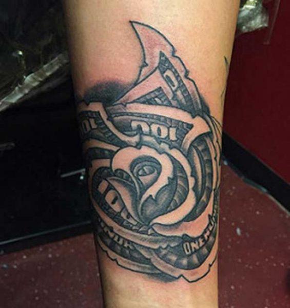Best 24 Money Tattoos Design Idea For Men and Women - Tattoos Ideas