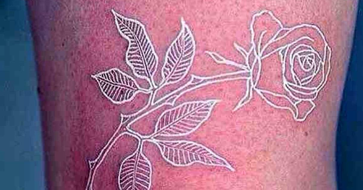 Best 23 White Ink Tattoos Design Idea - Tattoos Ideas
